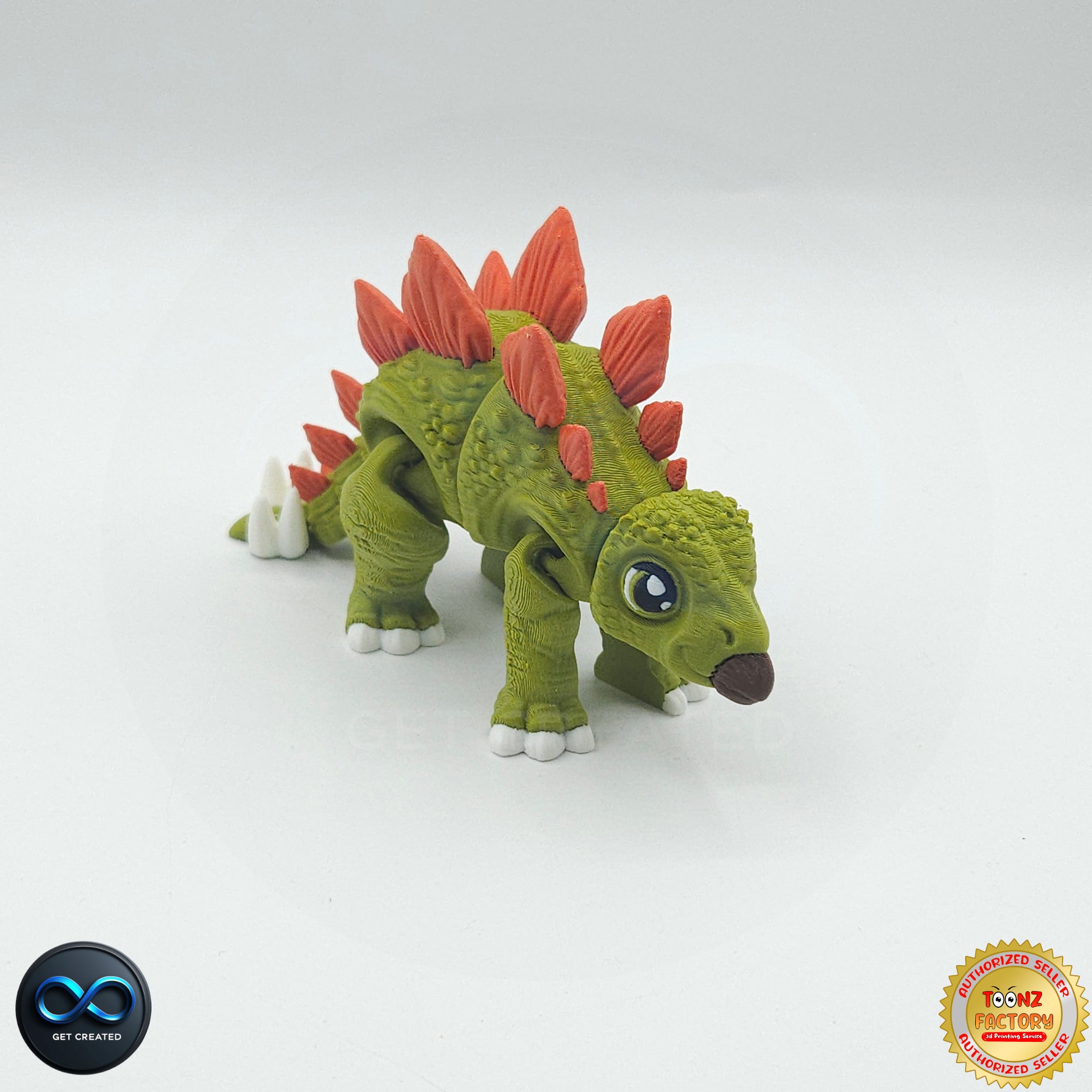 Flexi Stegosaurus – Get Created